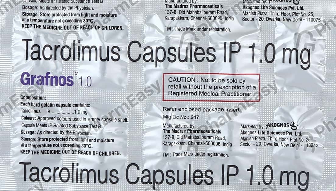 Grafnos 1 MG Capsule (10): Uses, Side Effects, Price & Dosage | PharmEasy