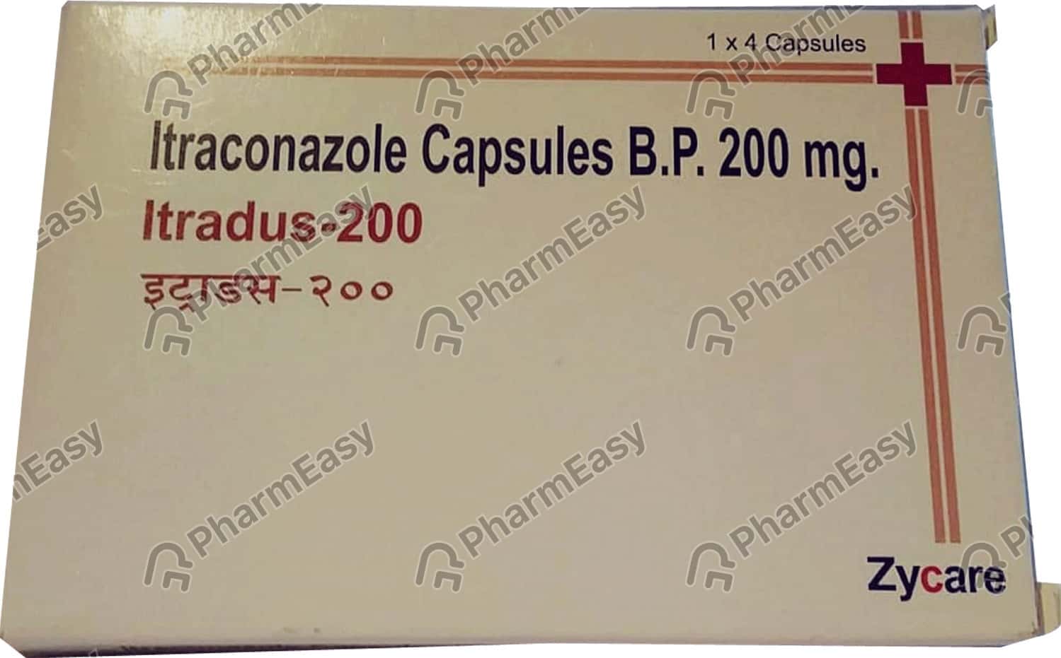 Itradus 200 MG Capsule (4): Uses, Side Effects, Price & Dosage | PharmEasy