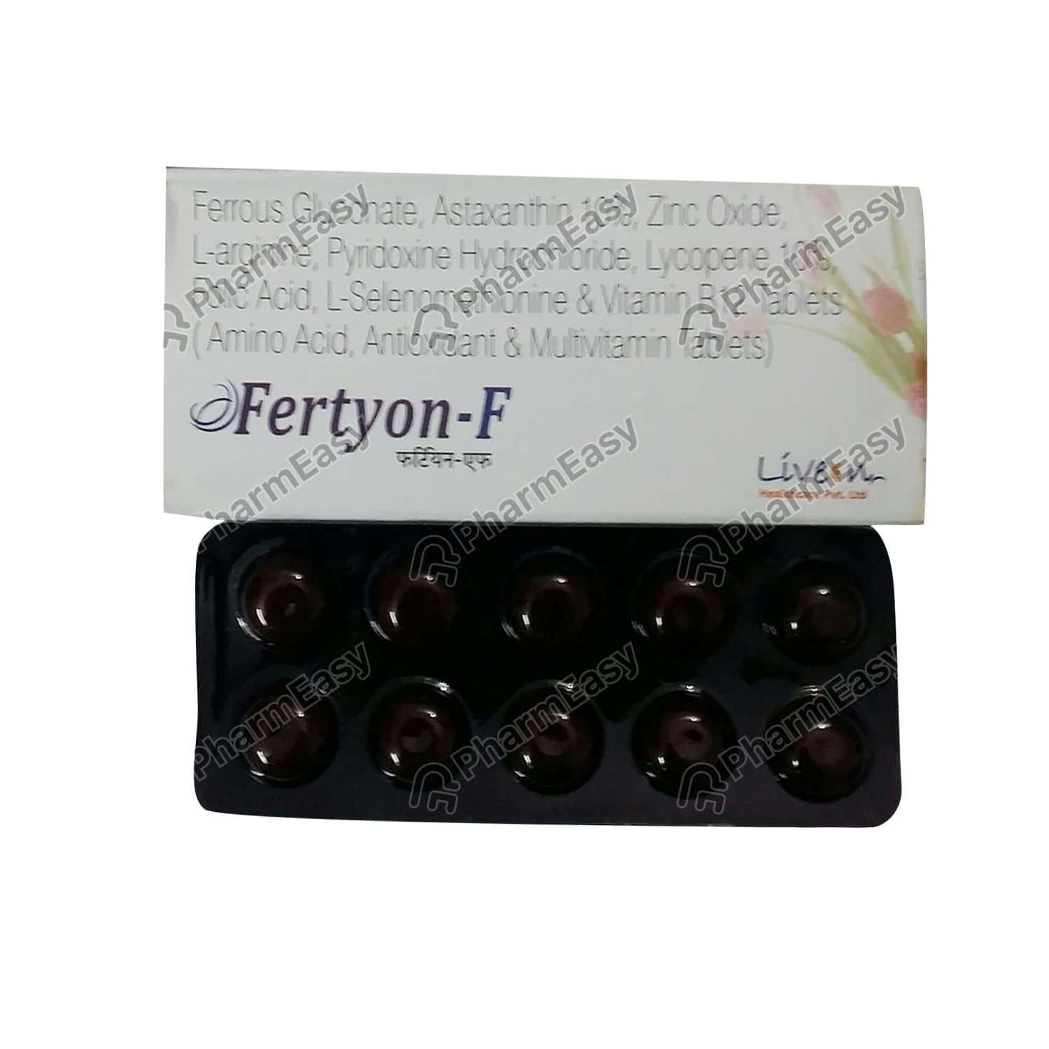 Buy Fertyon F Strip Of 10 Tablets Online at Flat 15% OFF | PharmEasy