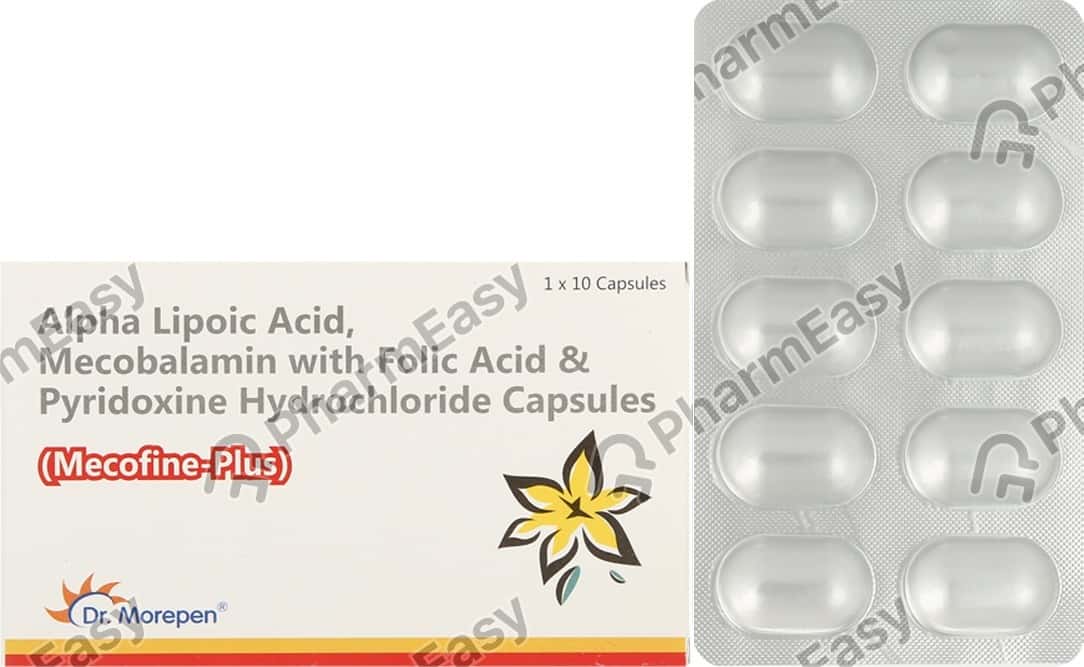 Buy Mecofine Plus Strip Of 10 Capsules Online at Flat 15% OFF | PharmEasy
