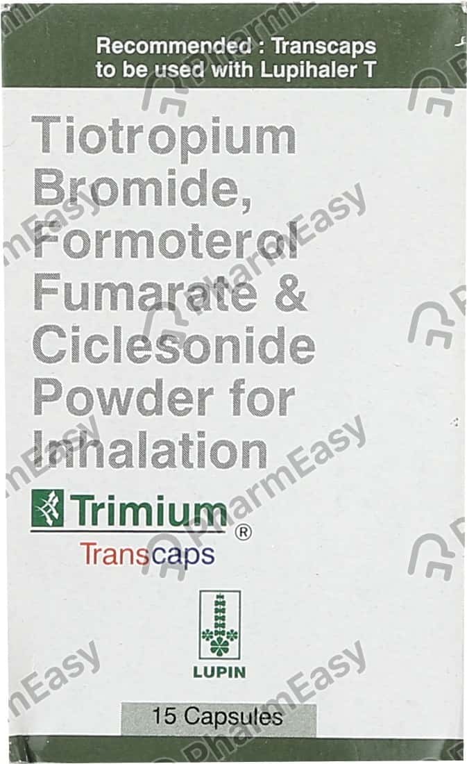 Buy Trimium Transcaps 15'S Online at Flat 15% OFF | PharmEasy