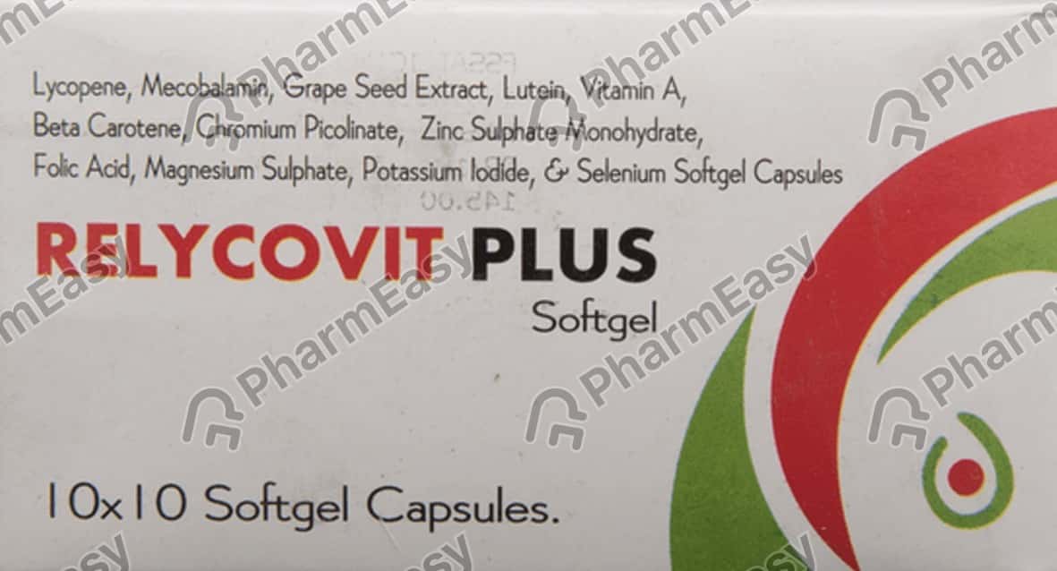Buy Relycovit Plus Strip Of 10 Capsules Online at Flat 15% OFF | PharmEasy
