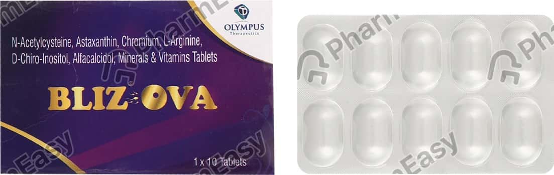 Buy Bliz Ova Tablet (10) Online at Flat 15% OFF | PharmEasy