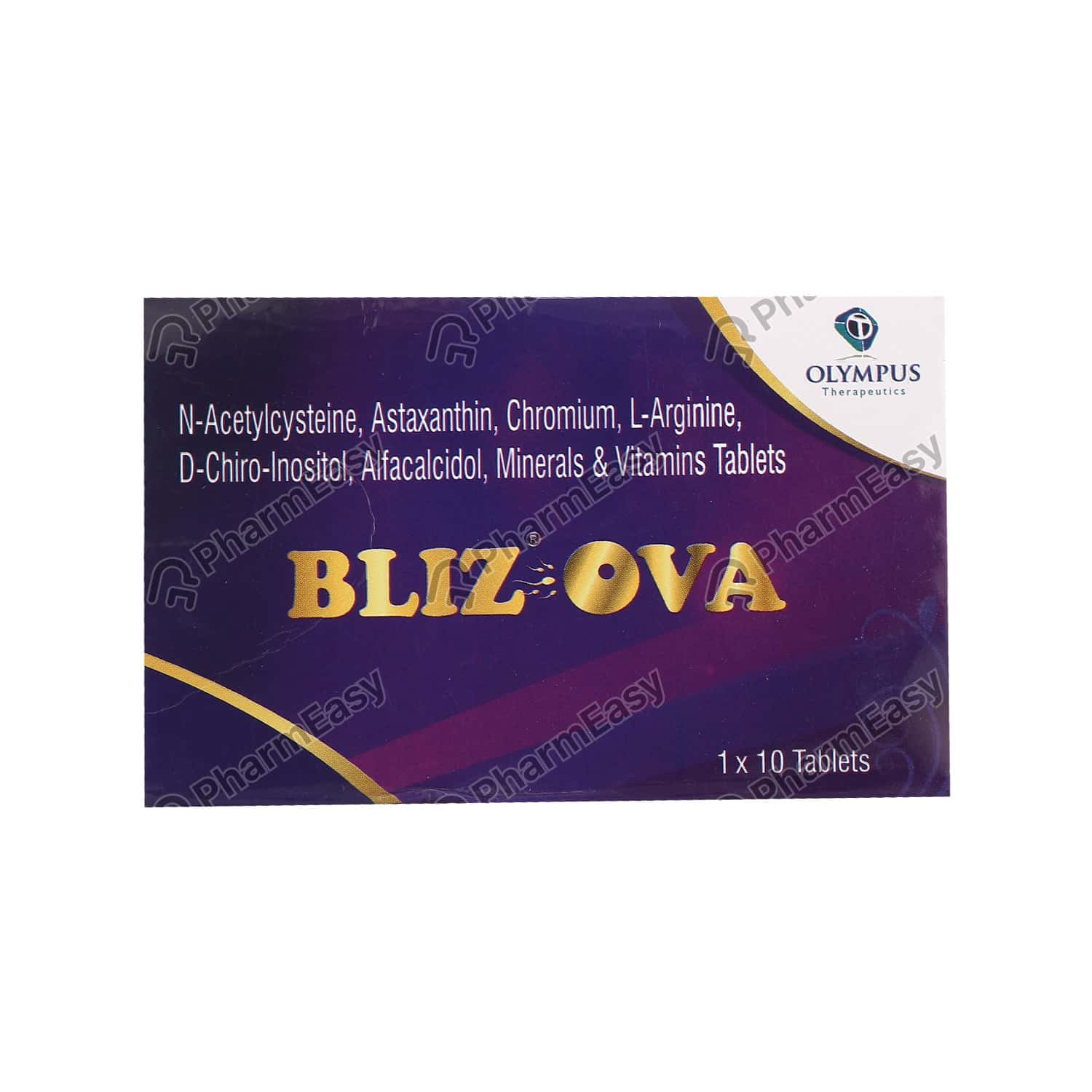 Buy Bliz Ova Tablet (10) Online at Flat 18% OFF* | PharmEasy
