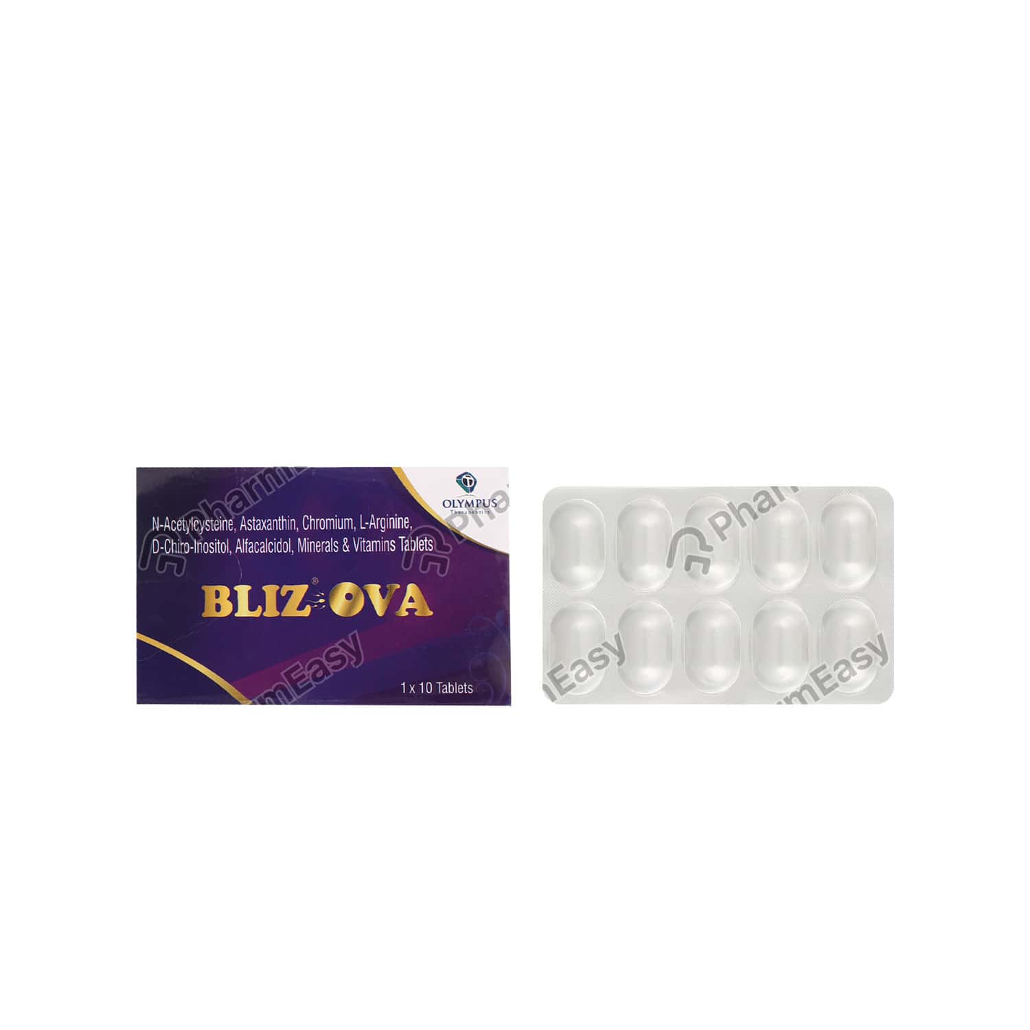 Buy Bliz Ova Tablet (10) Online at Flat 18% OFF* | PharmEasy