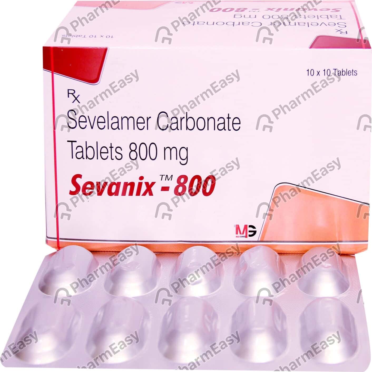 Sevanix 800 MG Tablet (10): Uses, Side Effects, Price & Dosage | PharmEasy