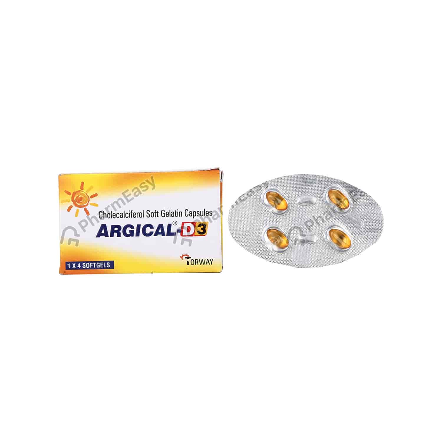 Argical D3 Strip Of 4 Capsules - Uses, Side Effects, Dosage ...