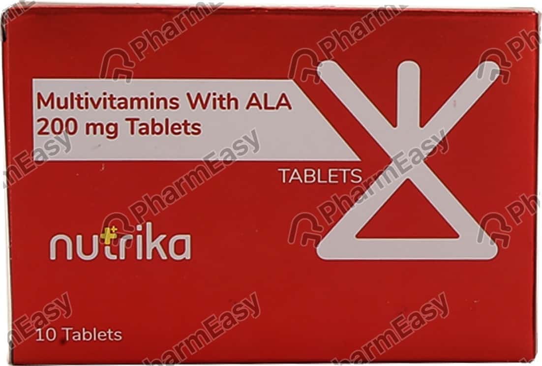 Buy Nutrika Strip Of 10 Tablets Online at Flat 15% OFF | PharmEasy