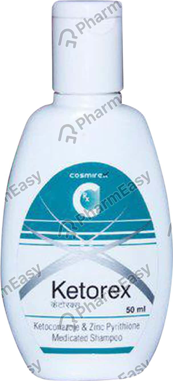 Ketorex Shampoo 50ml: Uses, Side Effects, Price & Dosage | PharmEasy