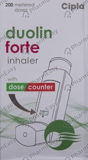 Duolin Forte Box Of 200md Metered Dose Inhaler: Uses, Side Effects ...