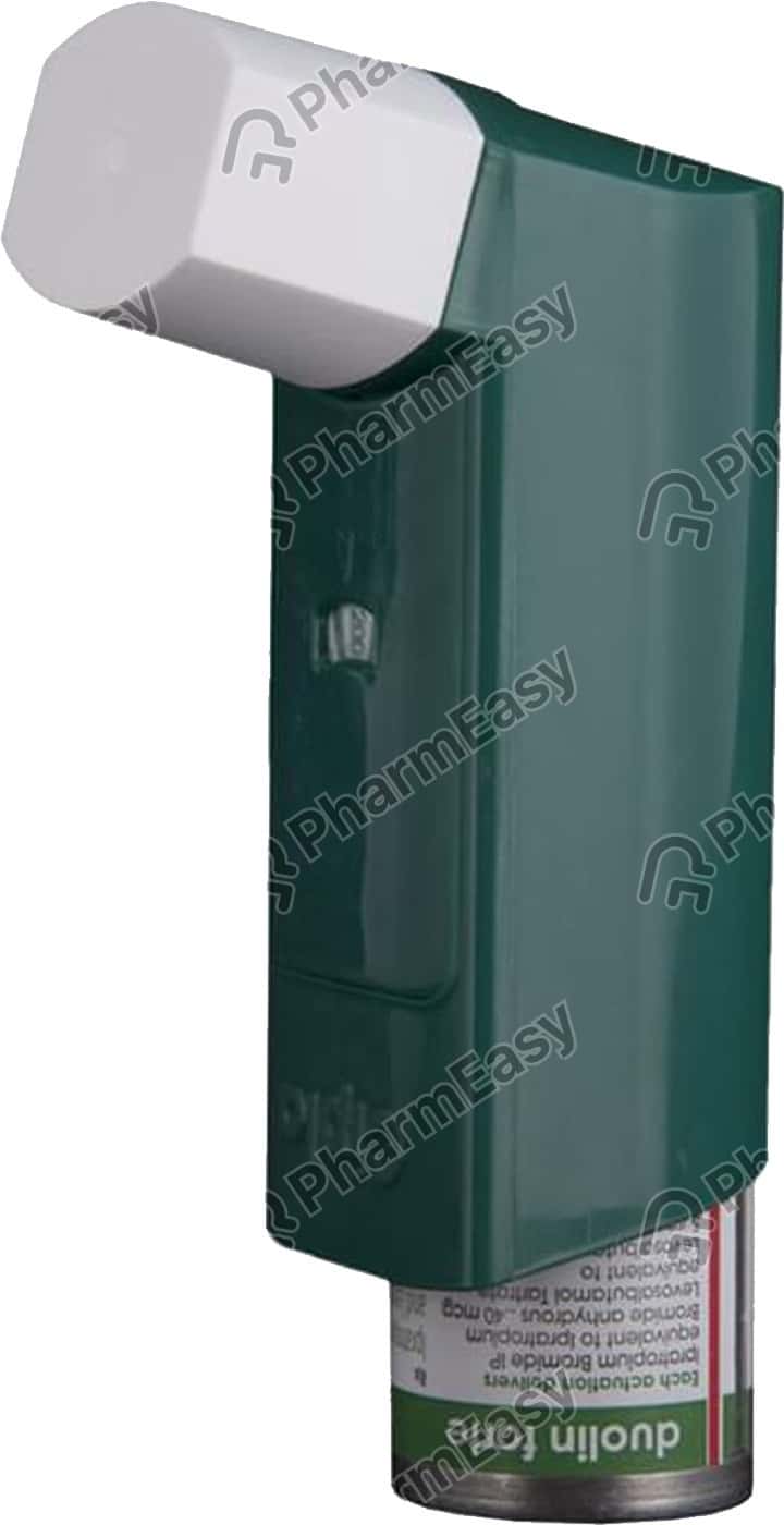 Duolin Forte Box Of 200md Metered Dose Inhaler: Uses, Side Effects ...