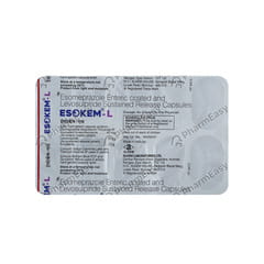 Buy Esokem L Strip Of 10 Capsules Online at Flat 18% OFF* | PharmEasy