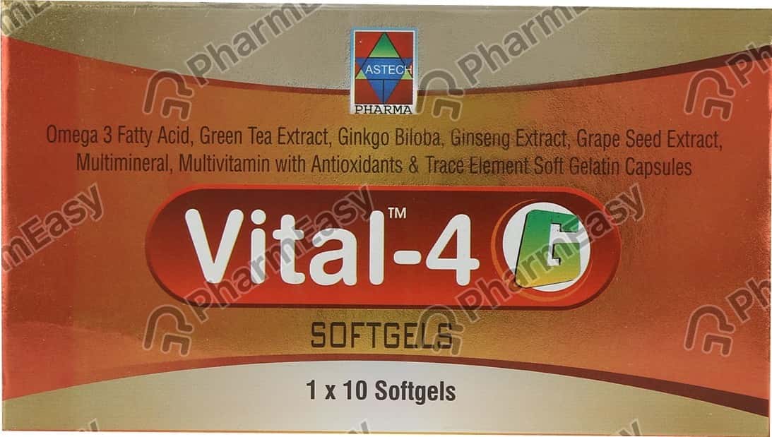 Buy Vital 4g Strip Of 10 Softgel Capsules Online & Save Up to 24% at ...