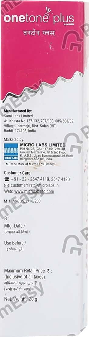 Buy ONETONE Online & Get Upto 60% OFF at PharmEasy