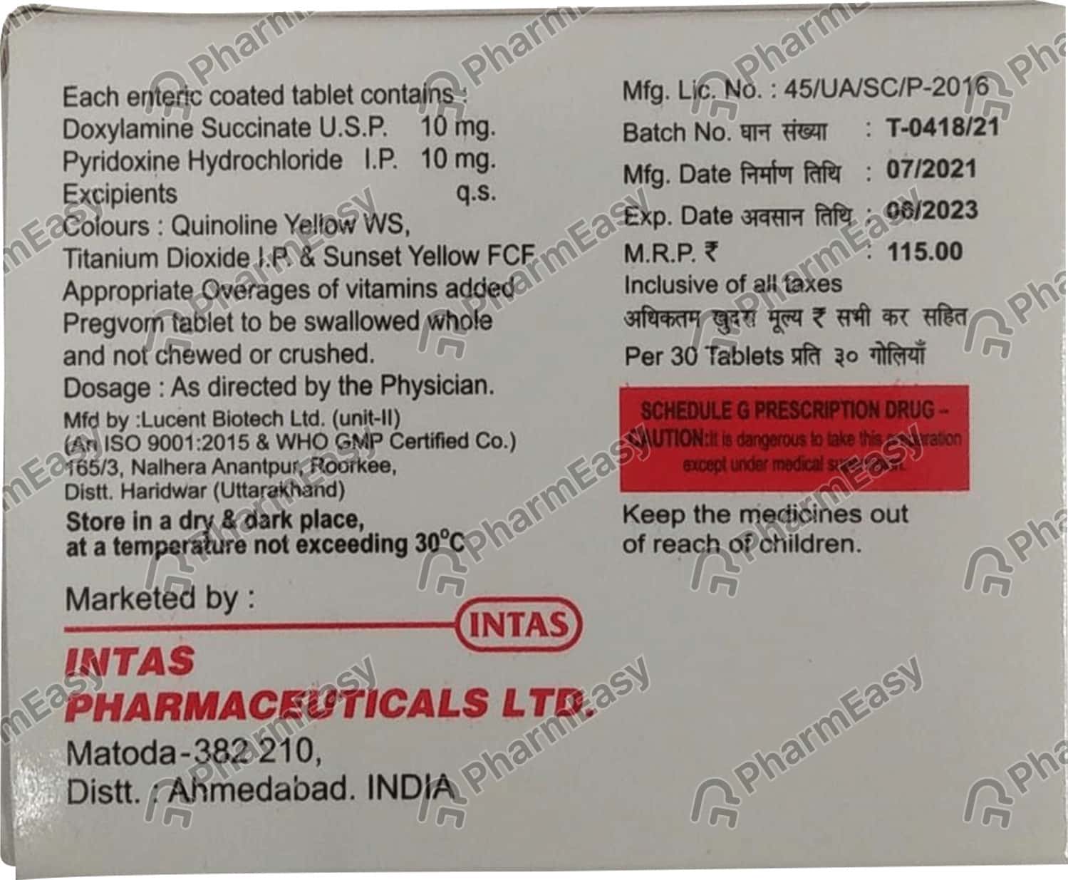 Db 6 Strip Of 10 Tablets: Uses, Side Effects, Price & Dosage | PharmEasy