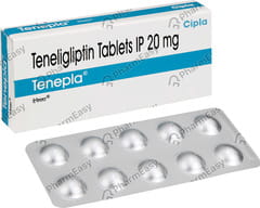 Tenepla 20 MG Tablet (10): Uses, Side Effects, Price & Dosage | PharmEasy