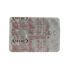 Mvbc Strip Of 15 Tablets - Uses, Side Effects, Dosage, Composition ...
