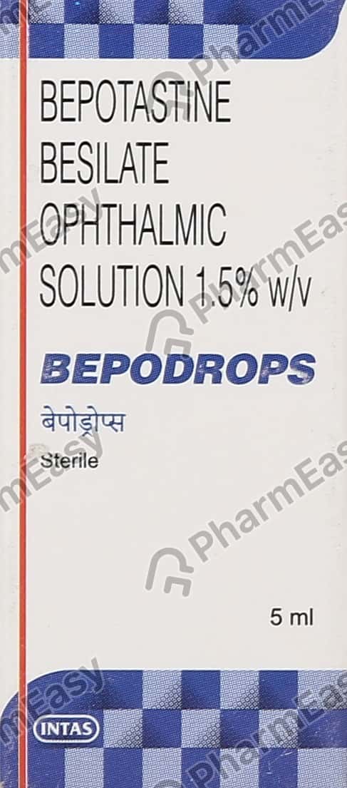 Bepodrops 1.5 % Eye Drop (5): Uses, Side Effects, Price & Dosage ...