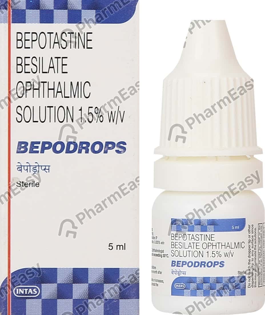 Buy Bepodrops 1.5 % Eye Drop (5) Online at Flat 15% OFF | PharmEasy