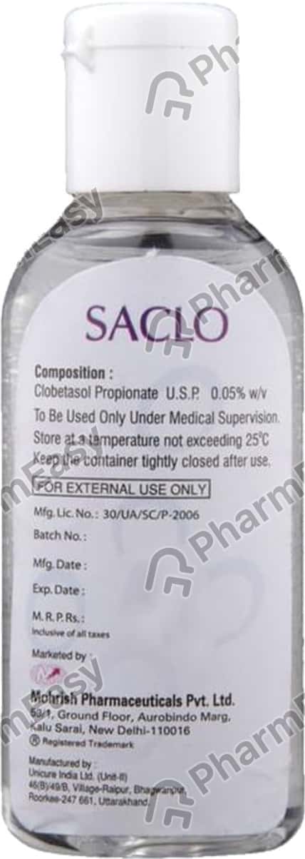 Buy Saclo 0.05 %W/V Liquid For Skin Application (30) Online at Flat 15% ...