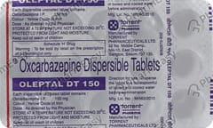 Oleptal Dt 150 MG Tablet (15): Uses, Side Effects, Price & Dosage ...