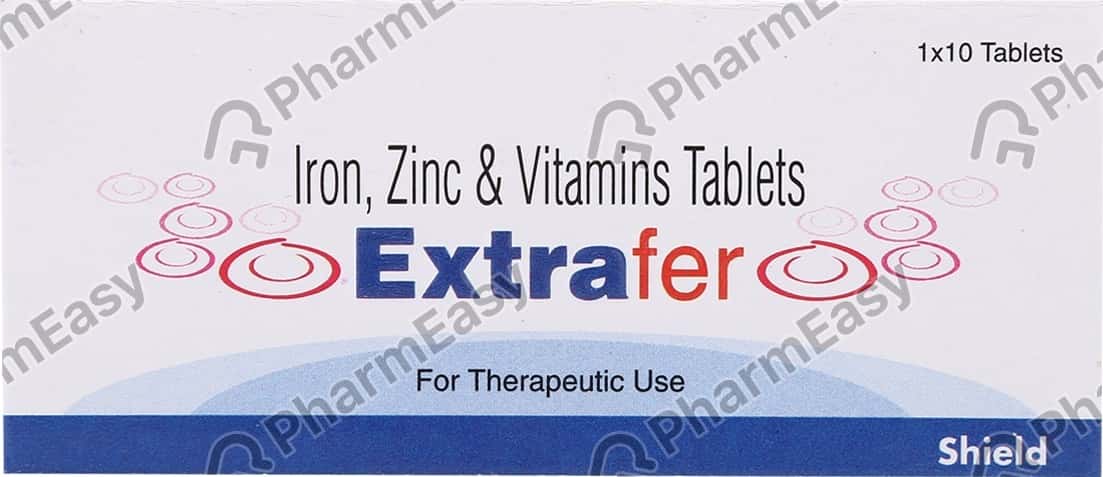 Buy Extrafer Strip Of 10 Tablets Online at Flat 15% OFF | PharmEasy