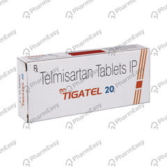 Tigatel 20 MG Tablet (10): Uses, Side Effects, Price & Dosage | PharmEasy