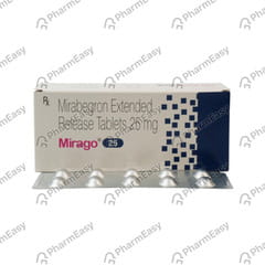 Mirago 25 Tablet: Uses, Side-effects, Price, Dosage & More Info - PharmEasy