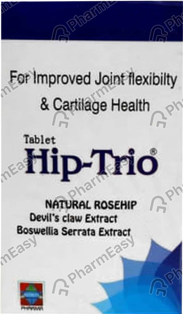 Buy Hip Trio Bottle Of 20 Tablets Online at Flat 15% OFF | PharmEasy