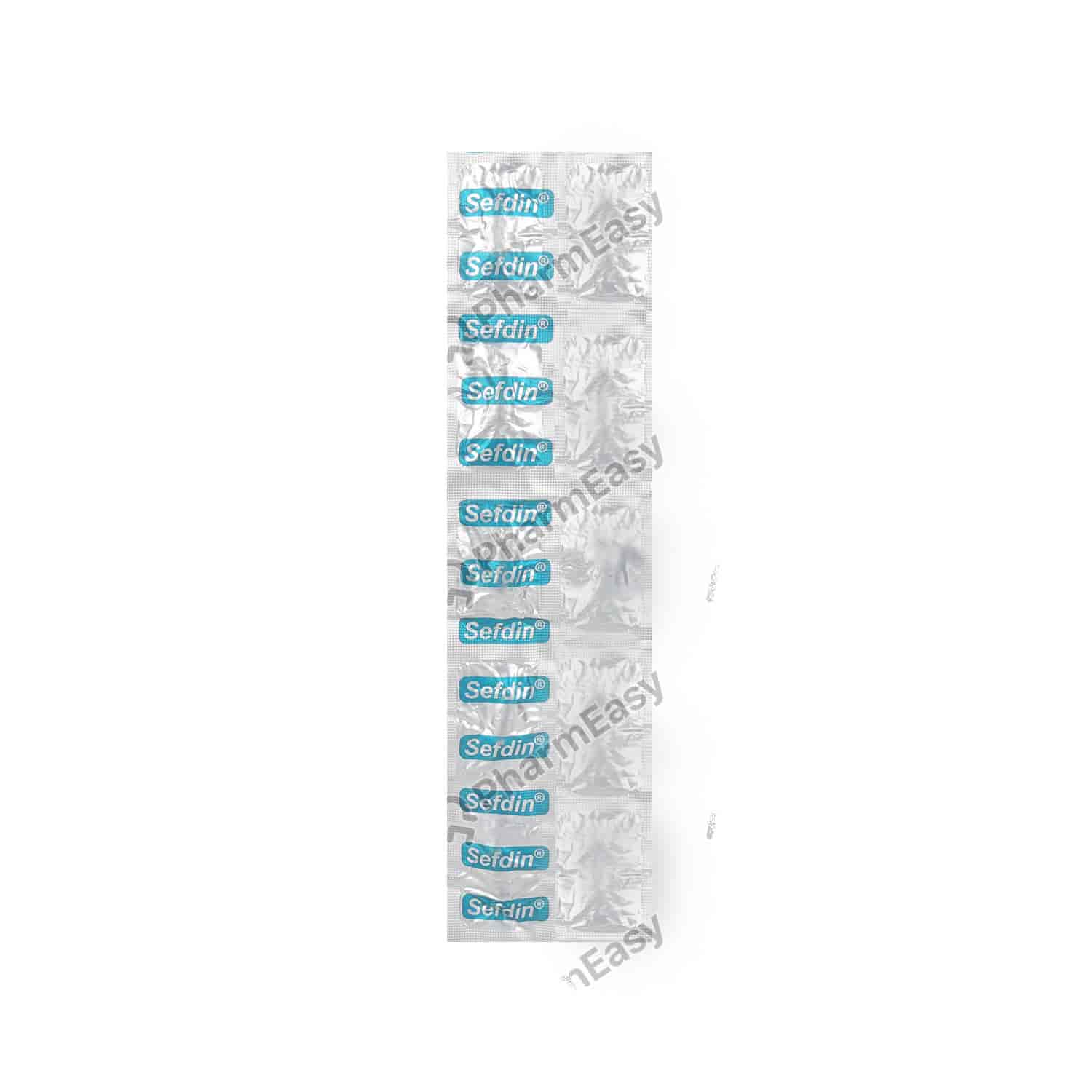 Buy Sefdin Strip Of 10 Capsules Online at Flat 18% OFF* | PharmEasy