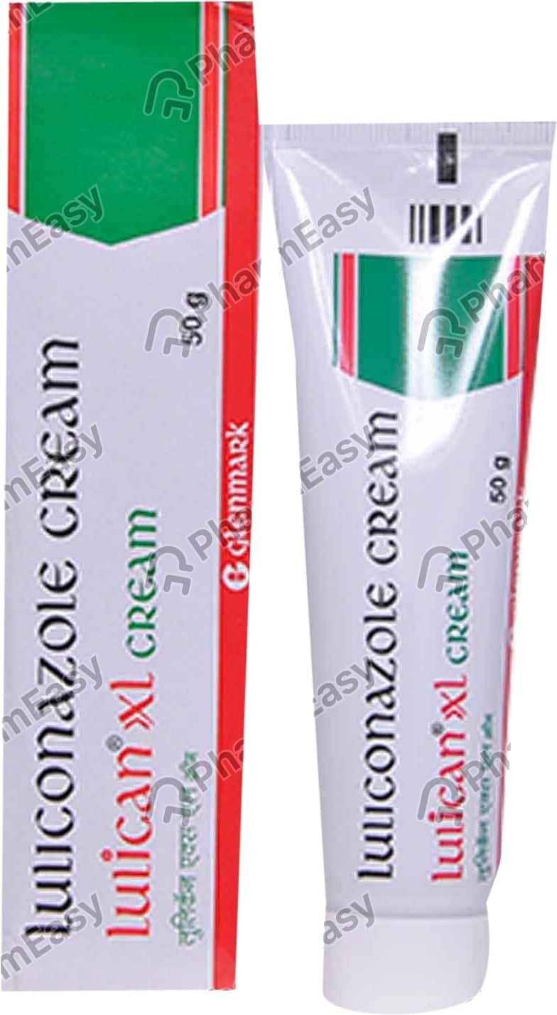 Lulican 1 % Cream (50): Uses, Side Effects, Price, Dosage & Composition ...