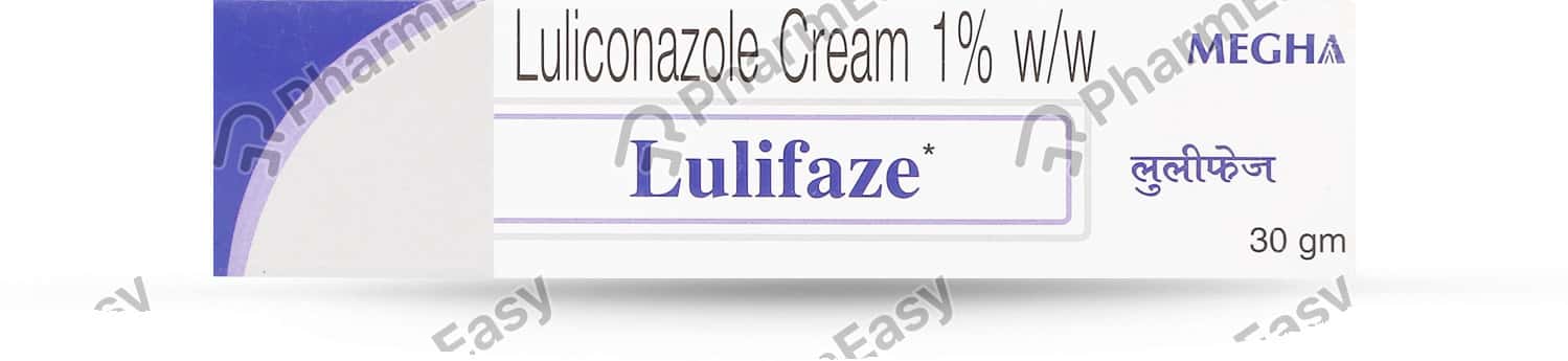 Lulifaze 1 % Cream (30): Uses, Side Effects, Price & Dosage | PharmEasy