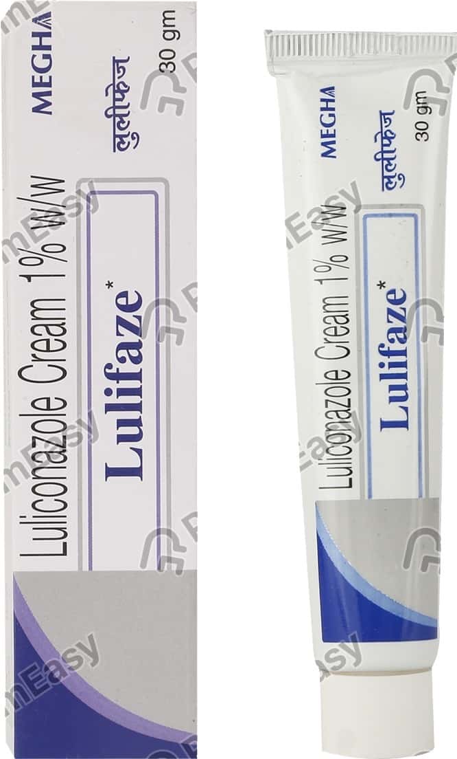 Lulifaze 1 % Cream (30): Uses, Side Effects, Price, Dosage ...