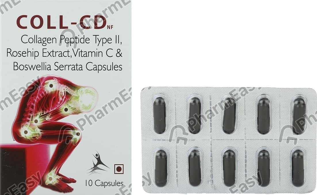 Buy COLL CD NF STRIP OF 10 CAPSULES Online & Get Upto 60% OFF at PharmEasy