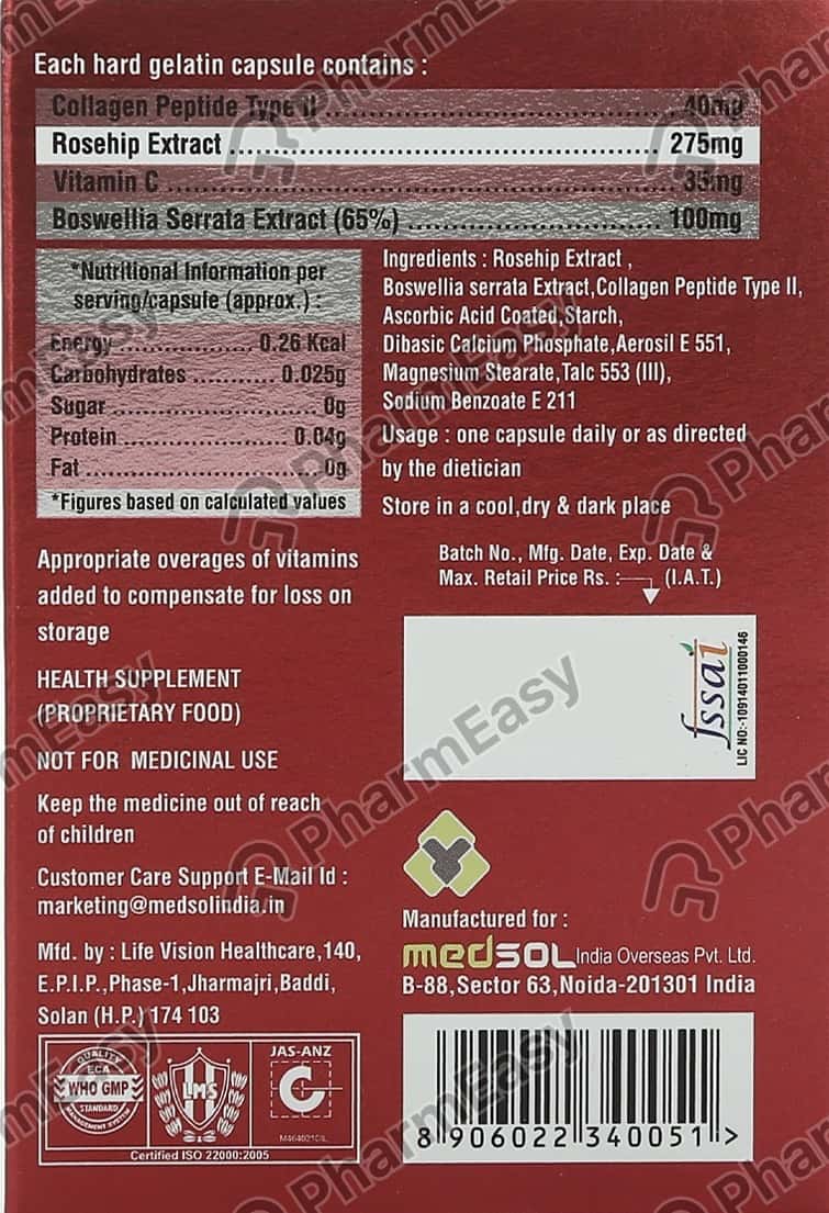 Buy COLL CD NF STRIP OF 10 CAPSULES Online & Get Upto 60% OFF at PharmEasy