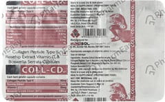 Buy COLL CD NF STRIP OF 10 CAPSULES Online & Get Upto 60% OFF at PharmEasy
