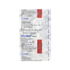 Nixidox Strip Of 10 Capsules - Uses, Side Effects, Dosage, Composition ...