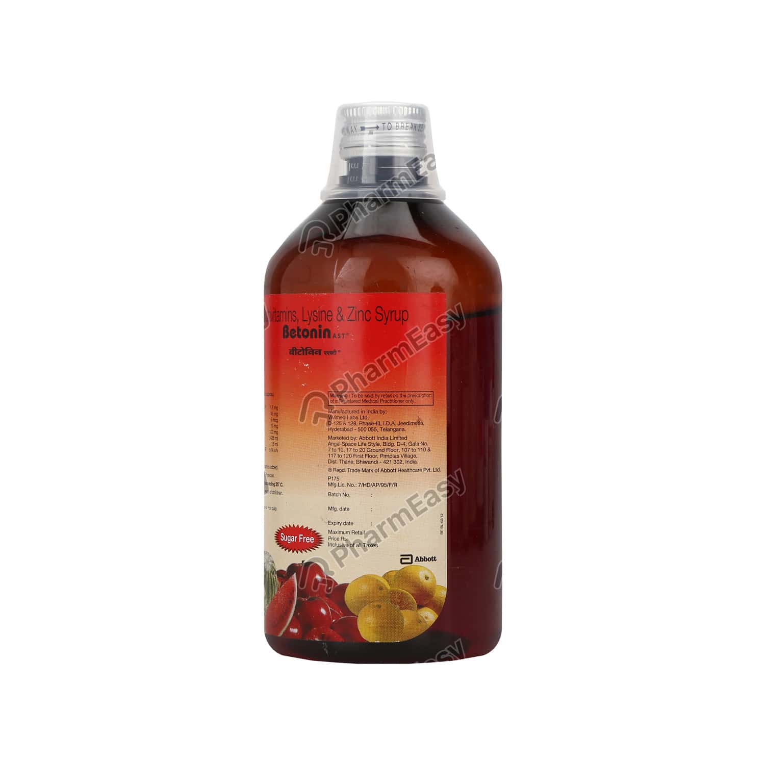 Buy Betonin Ast Sugar Free Bottle Of 400ml Syrup Online at Flat 18% OFF ...