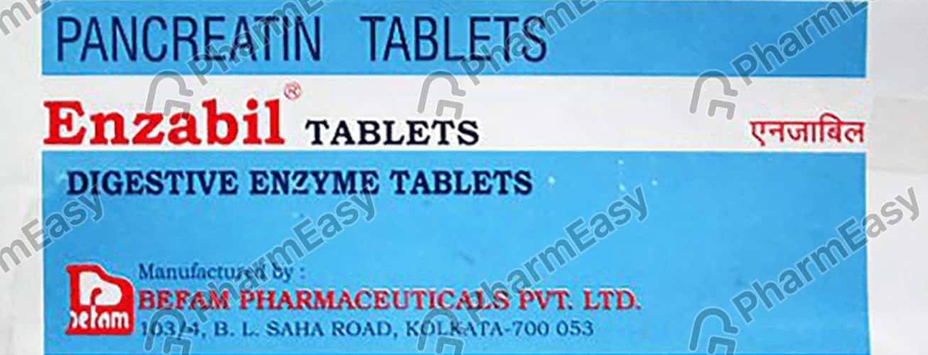 Enzabil 212.5 MG Tablet (10): Uses, Side Effects, Price & Dosage ...