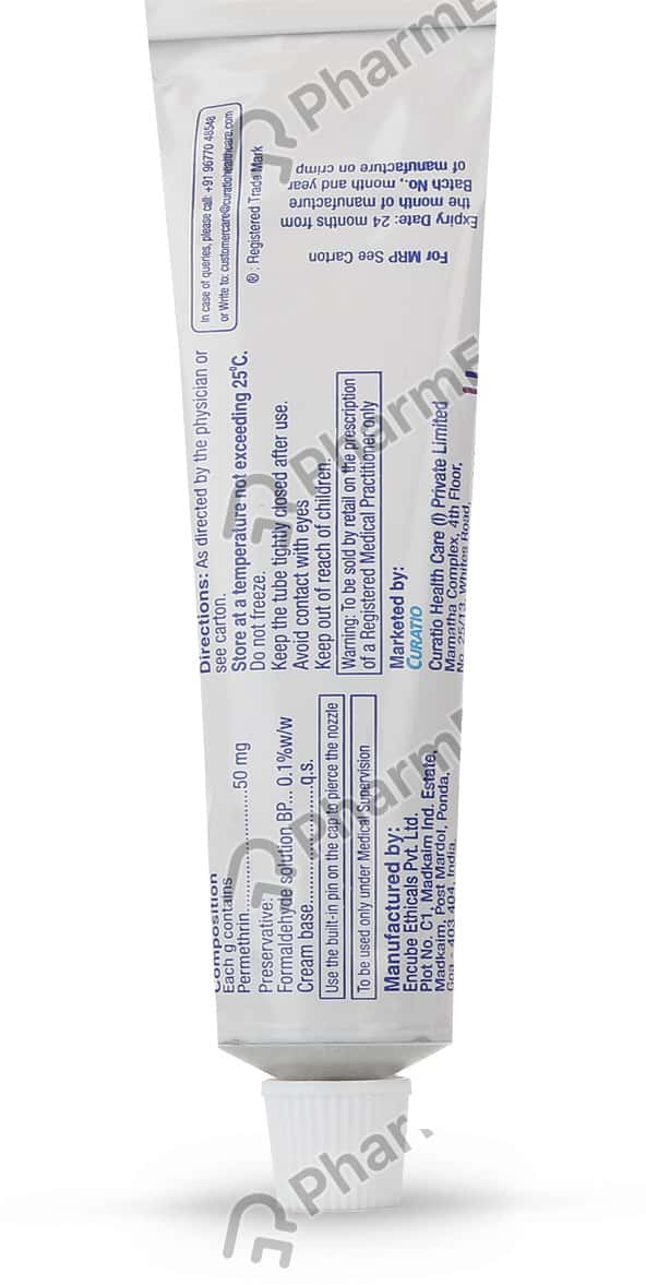 Permite 5 %W/W Cream (60): Uses, Side Effects, Price & Dosage | PharmEasy