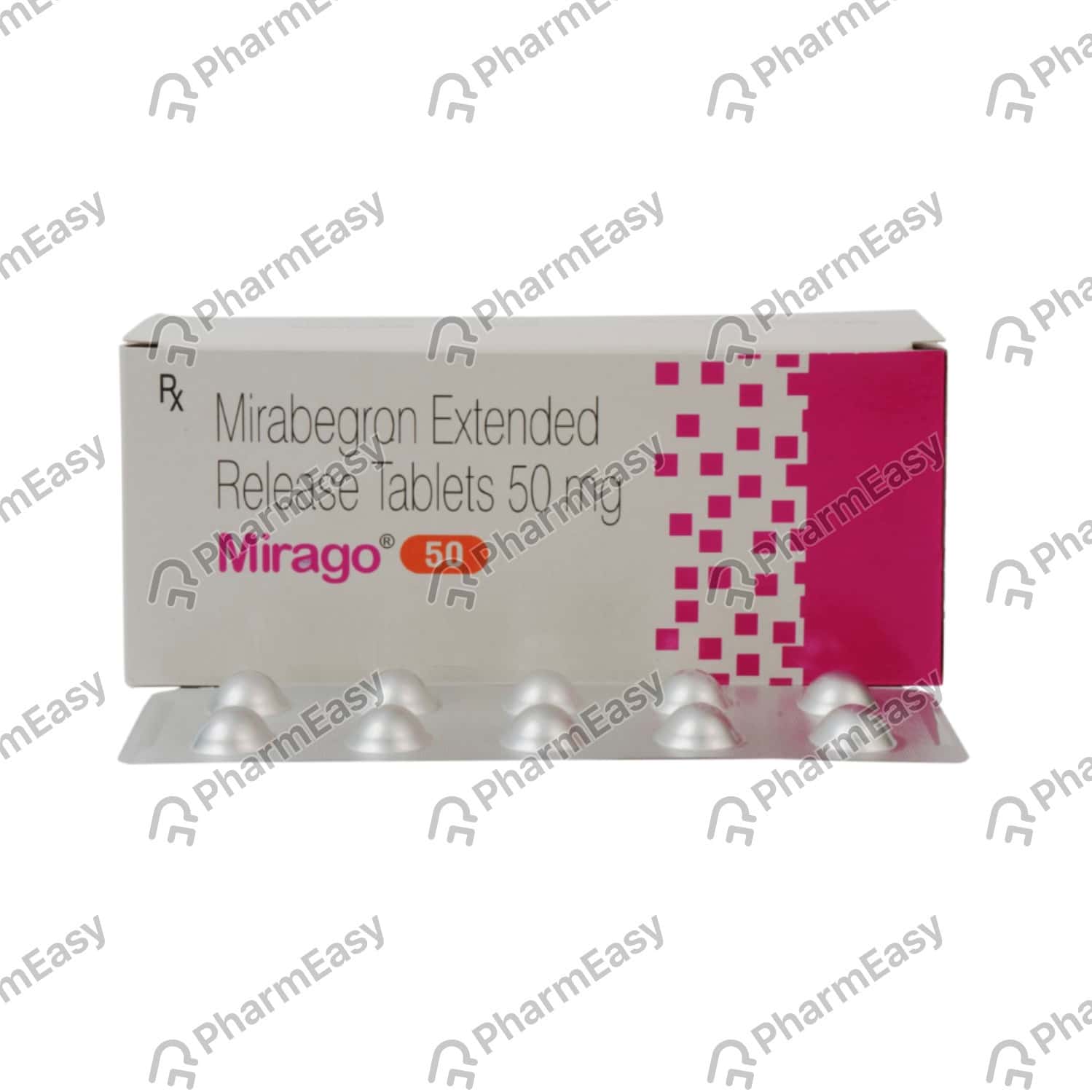 Mirago 50 Tablet: Uses, Side-effects, Price, Dosage & More Info - PharmEasy