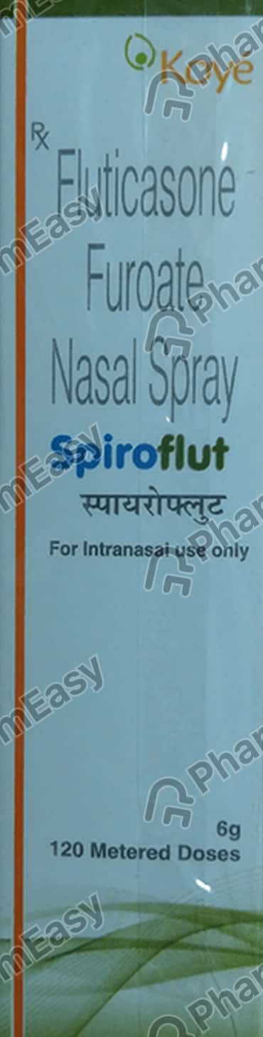 Spiroflut 27.5 MCG Nasal Spray (6): Uses, Side Effects, Price & Dosage ...