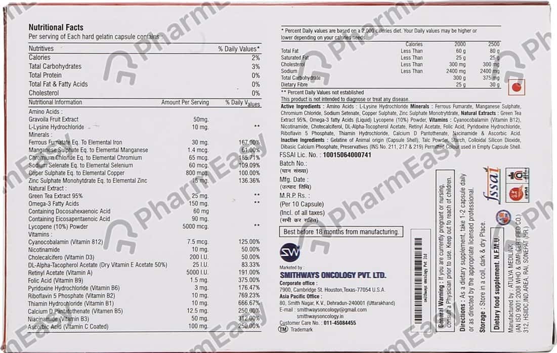 Buy Immutide Forte Strip Of 10 Capsules Online at Flat 15% OFF | PharmEasy