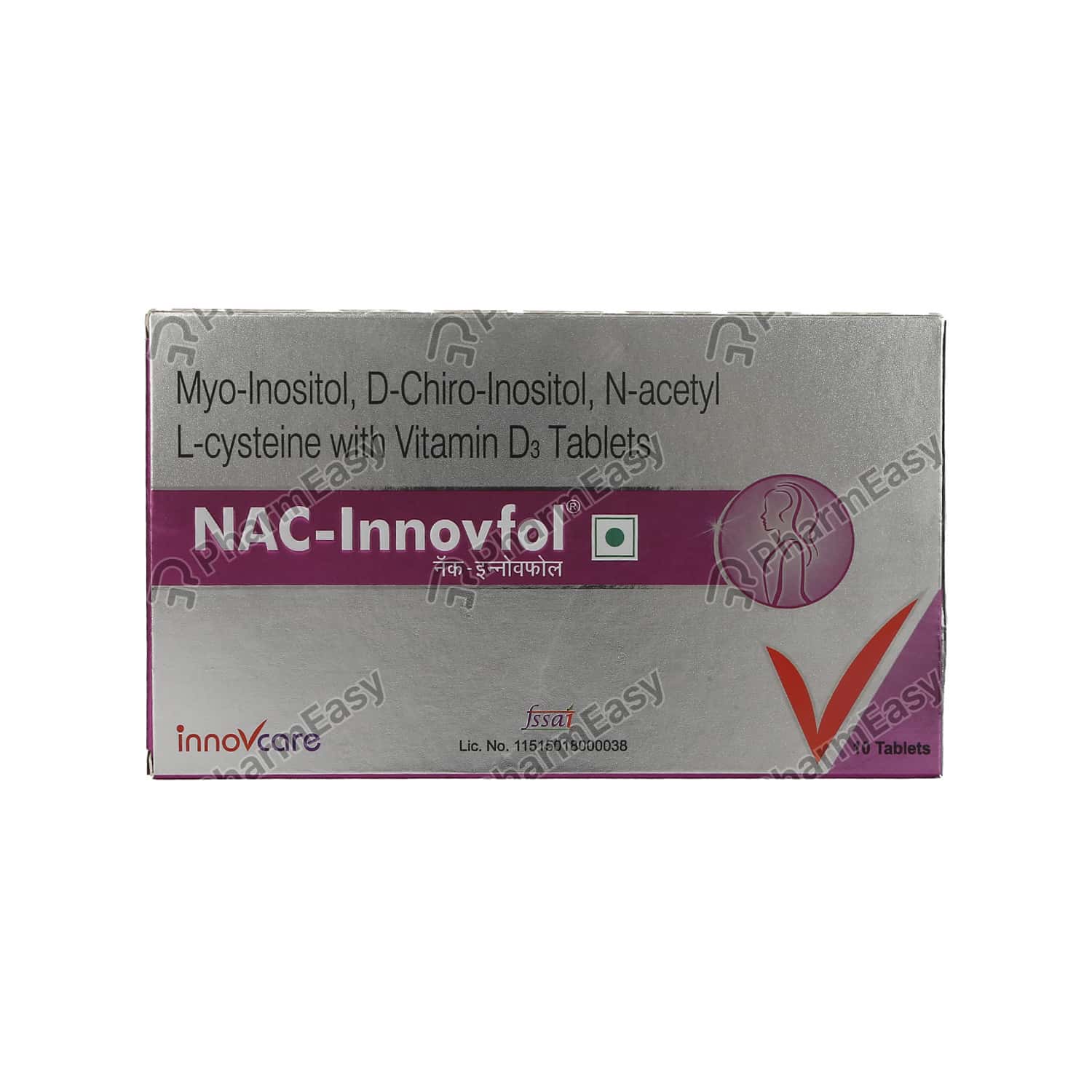 Buy Nac Innovfol Tab 10'S Online at Flat 18% OFF* | PharmEasy