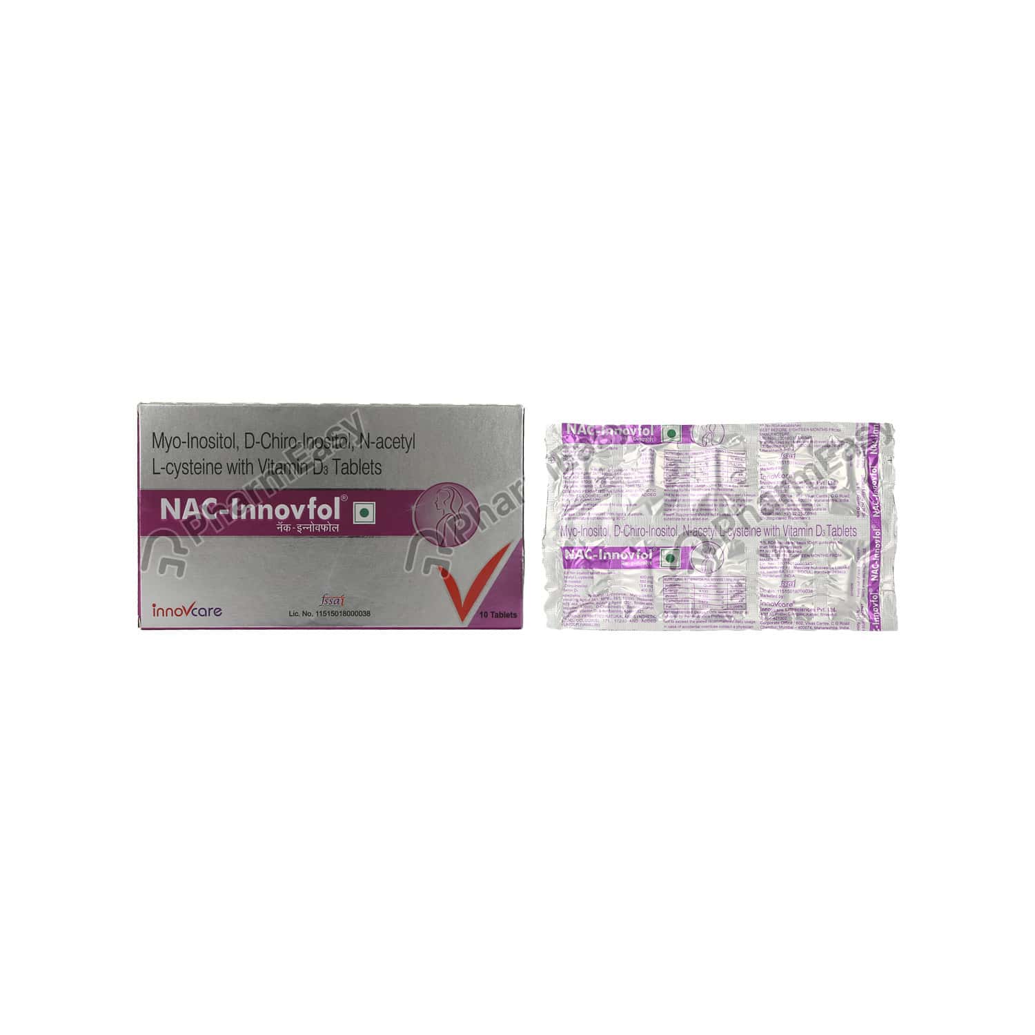 Buy Nac Innovfol Tab 10'S Online at Flat 18% OFF* | PharmEasy