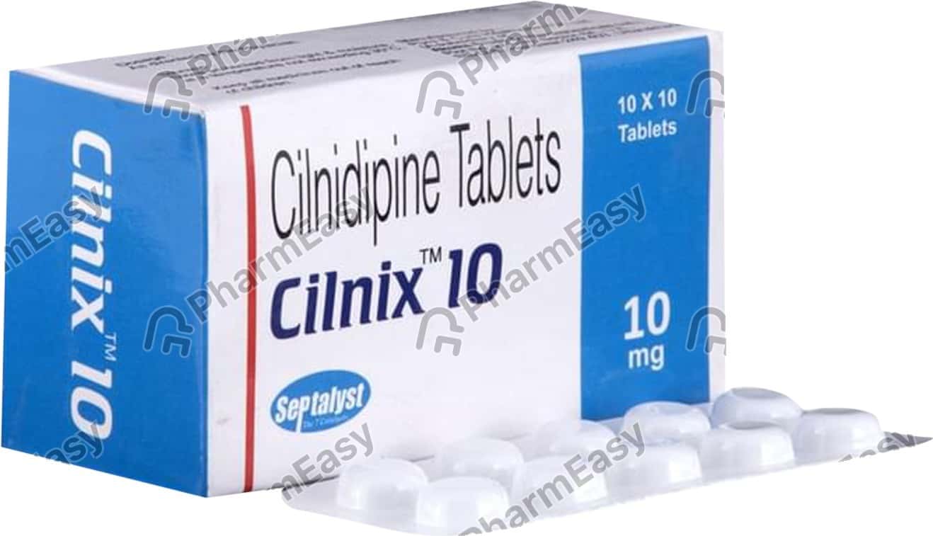 Cilnix 10 MG Tablet (10): Uses, Side Effects, Price & Dosage | PharmEasy