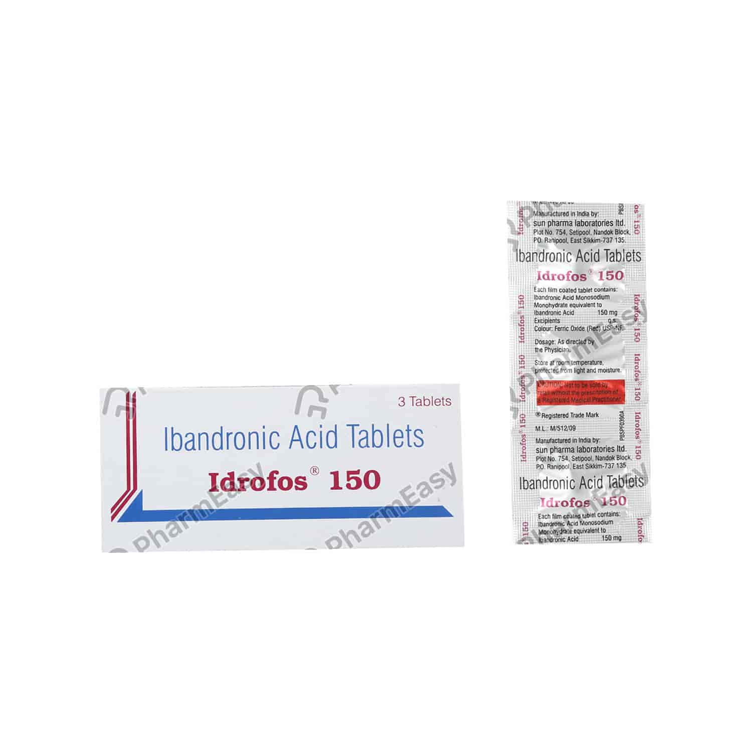 Buy Idrofos 150mg Strip Of 3 Tablets Online at Flat 18% OFF* | PharmEasy