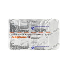 Buy Cognione 90 MG Tablet (10) Online at Flat 18% OFF* | PharmEasy