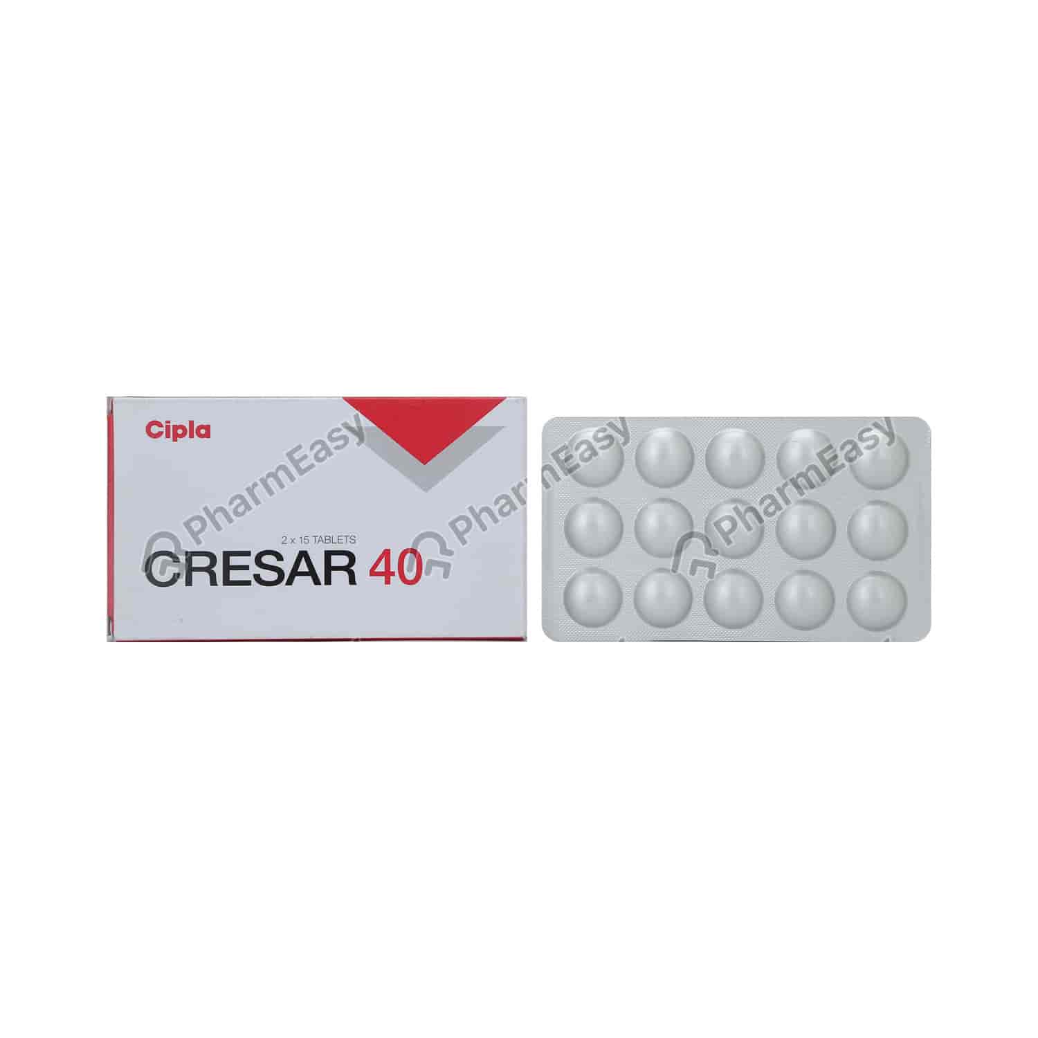 Cresar 40mg Tab 15'S - Uses, Side Effects, Dosage, Composition & Price ...