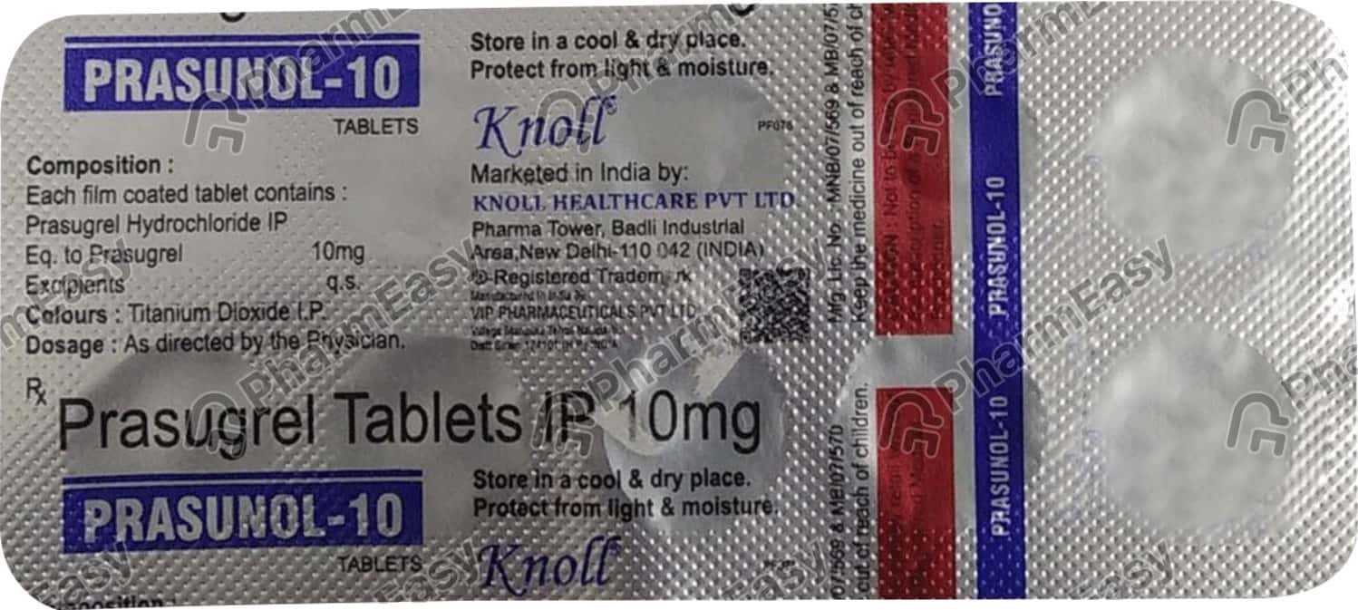 Prasunol 10 MG Tablet (10): Uses, Side Effects, Price & Dosage | PharmEasy